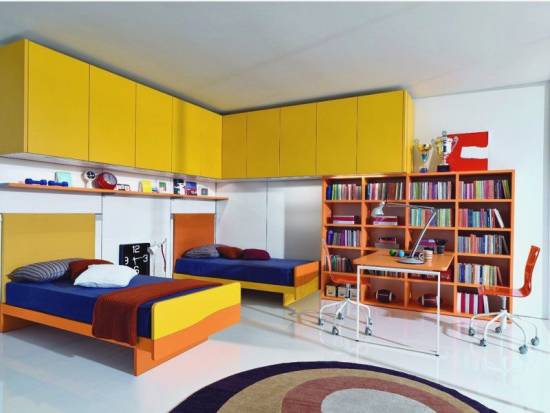 37 Joyful Kids Room Design Ideas With Blue & Yellow Tones